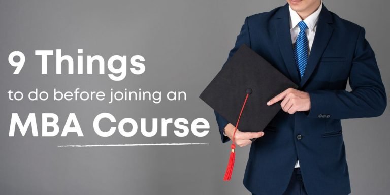 9 Things to do before joining an MBA Course - IEMS B-School